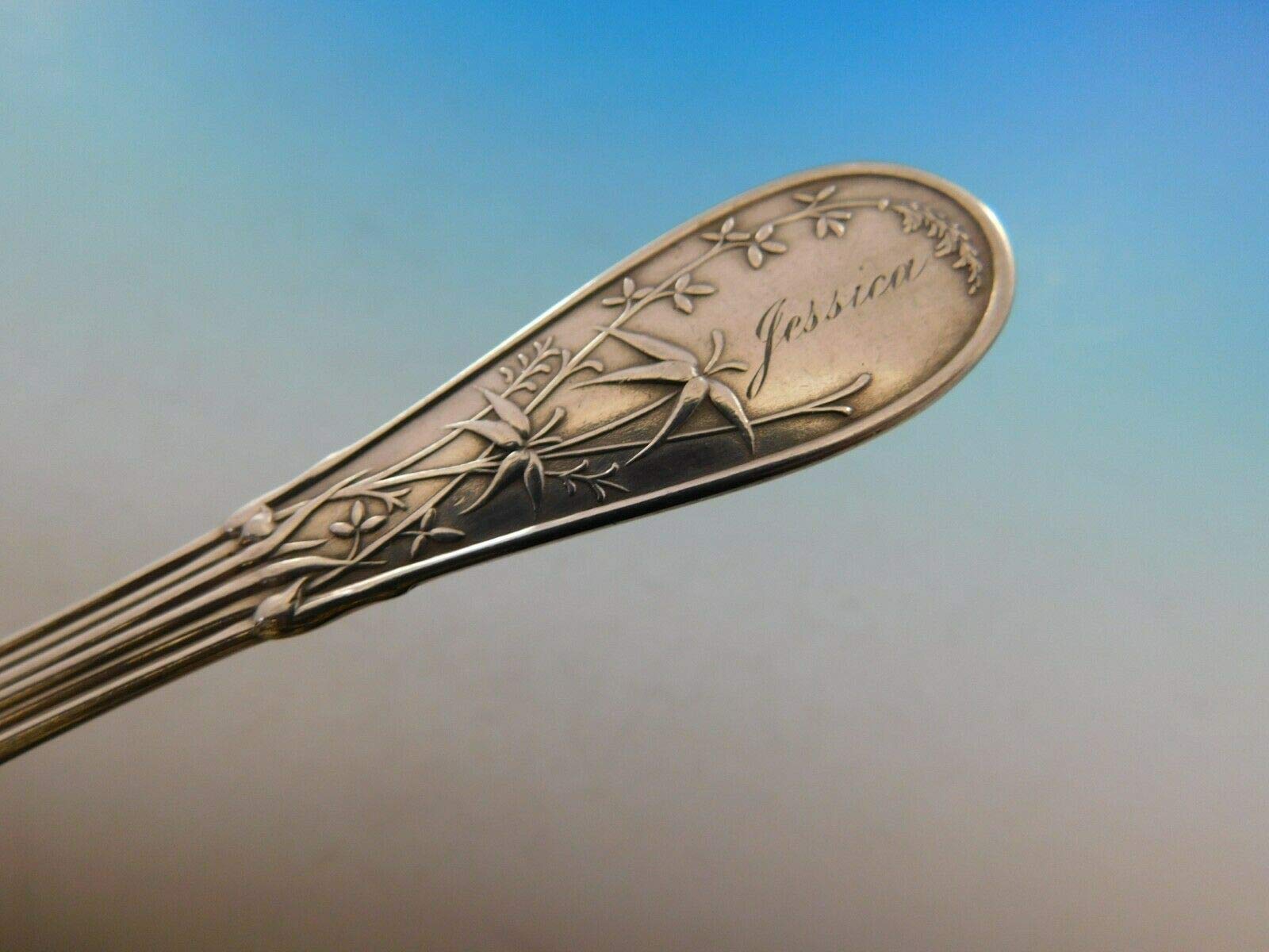 Japanese by Tiffany & Co Sterling Silver Breakfast Knife Flat Handle AS 7 1/2"