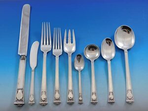 san lorenzo by tiffany and co sterling silver flatware service set 80 pcs dinner