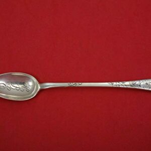 Lap Over Edge Acid Etched by Tiffany and Co Sterling Parfait Spoon Multi Petal