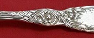 Chrysanthemum by Tiffany and Co Sterling Silver Pastry Fork 3-Tine 2-Hole 6 1/2"