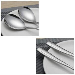 Cand Stainless Steel Serving Spoons, 6 Pieces Large Tablespoon, 9.17 Inches