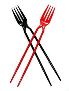 the chork - chopsticks and fork in one (24 pack)