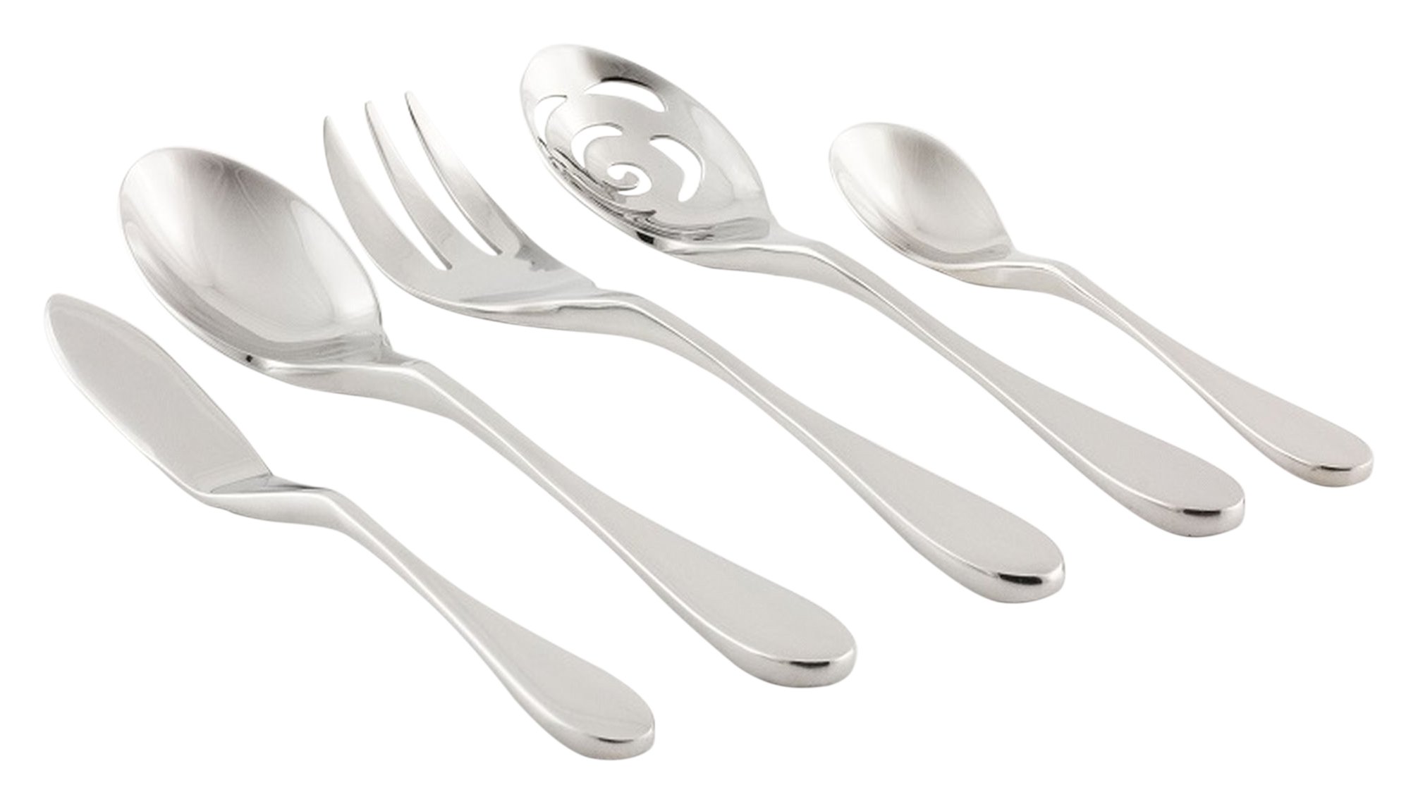 Knork Gloss 5-Piece Serving Set