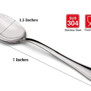 To a Lifetime of Ice Cream Together Engraved Spoon - Novelty Stainless Steel for Women/Men/Couples Gifts Funny Flatware Lovers Gift Anniversary Valentine Birthday, Silver, 7 inches (A4)