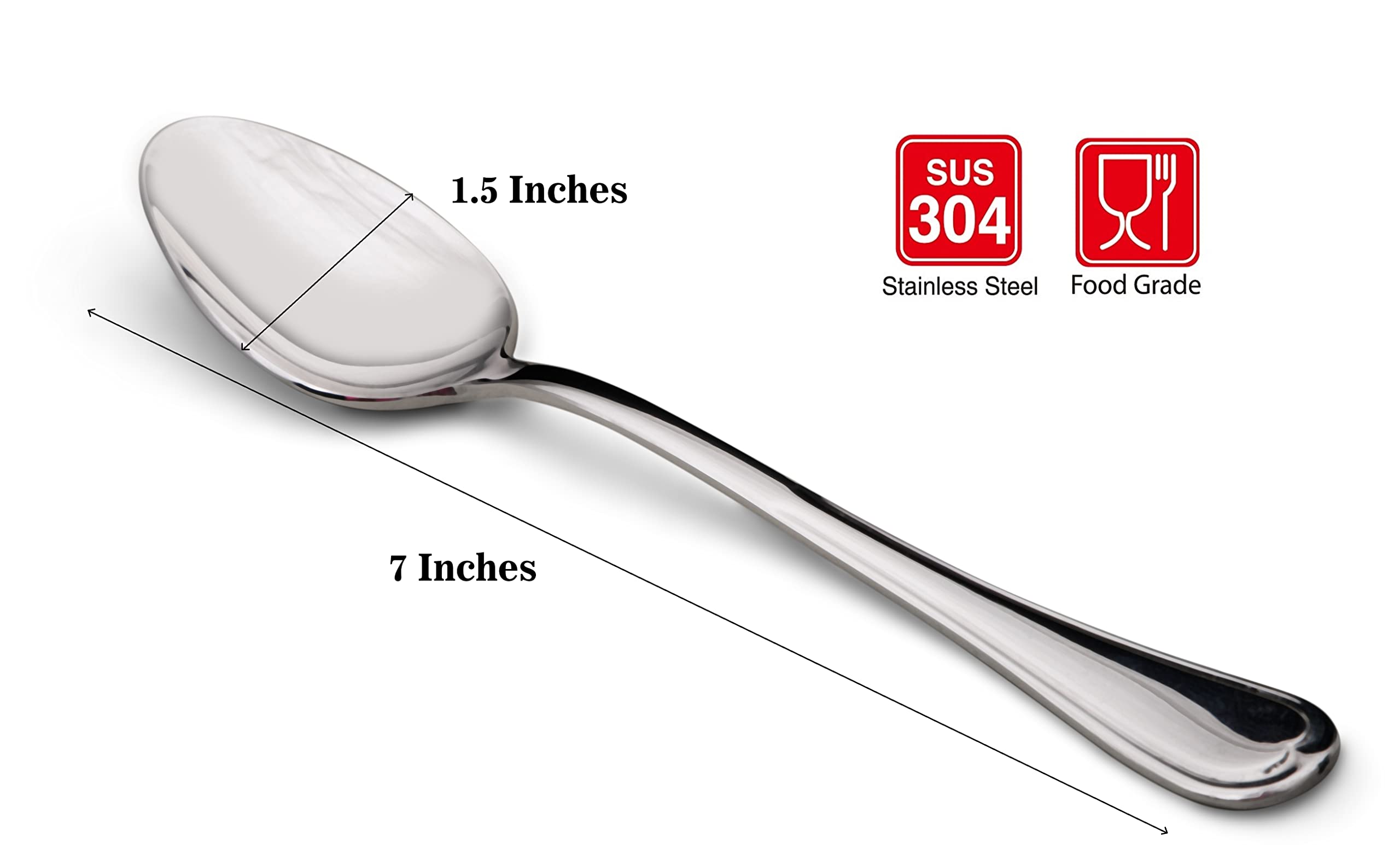 To a Lifetime of Ice Cream Together Engraved Spoon - Novelty Stainless Steel for Women/Men/Couples Gifts Funny Flatware Lovers Gift Anniversary Valentine Birthday, Silver, 7 inches (A4)