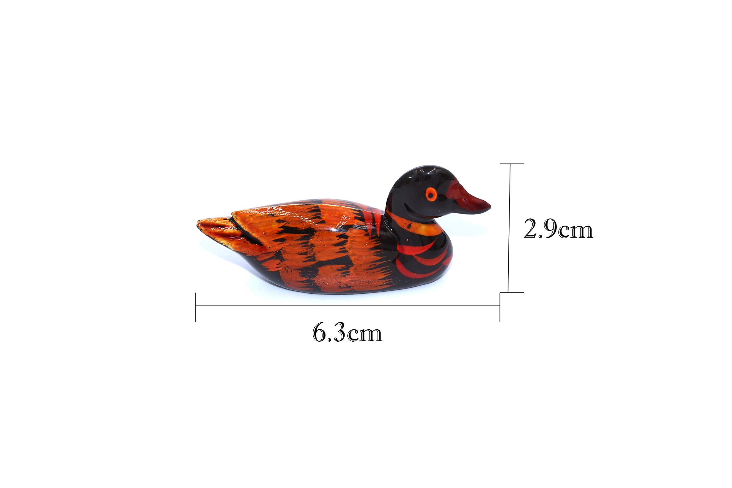 FGen 15pcs Painted Duck Chopsticks Stand Creative Chopsticks Exquisite Chopsticks Stand Exquisite Chopsticks Stand Cute Resin Duck Chopsticks Stand