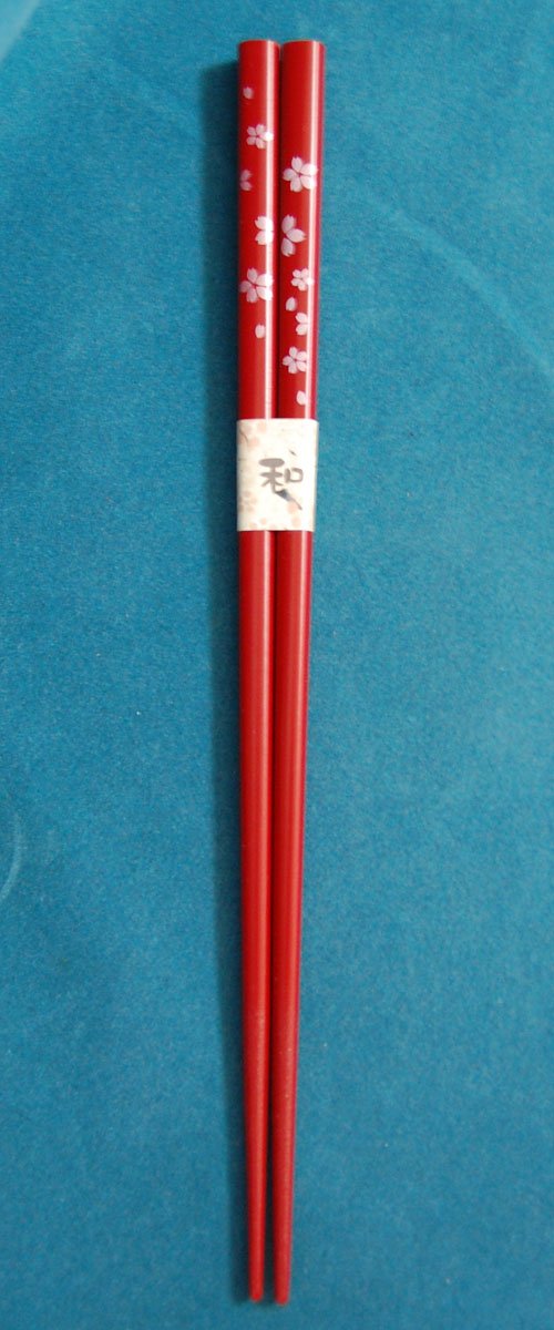 Tanaka Hashi-ten Chopsticks Set Packaged-Hashbrown-Potatoes, 22.5cm, Red