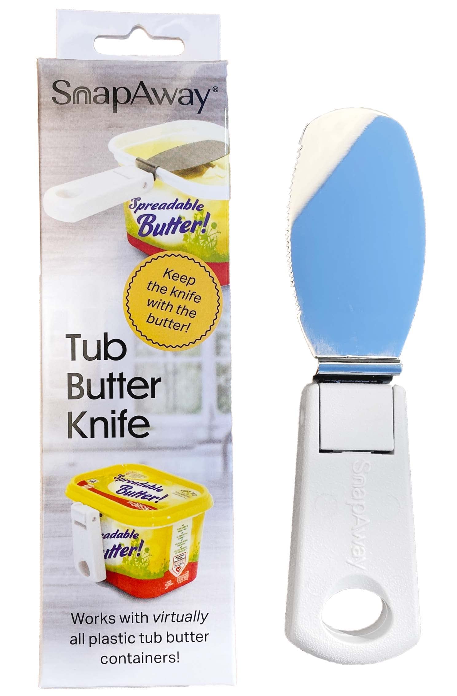 SnapAway, Attachable Tub Butter Knife