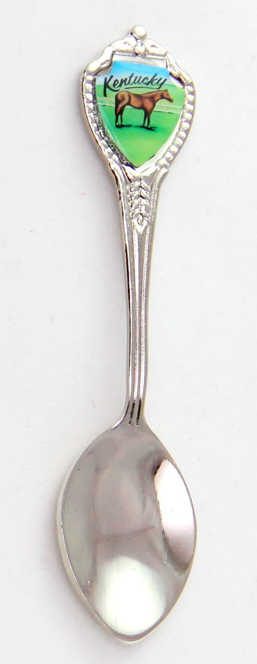 Kentucky State Souvenir Collectible Mini Spoon 3" lpco