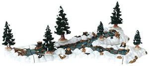 lemax christmas village, mill stream fork 10pcs