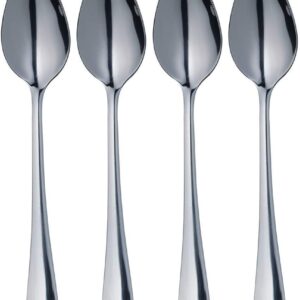 MasterClass Stainless Steel Grapefruit Spoon Set, 16.5 cm (4 Pieces), Silver