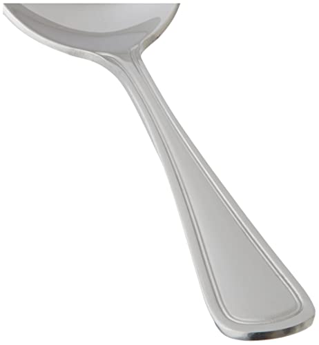 Winco Shangarila 12-Piece Bouillon Spoon Set, 18-8 Stainless Steel