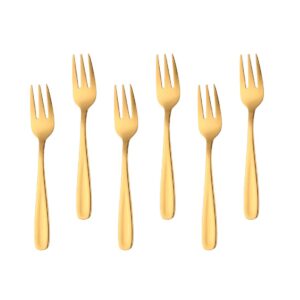 bisda teaspoon desert fork (gold fork)