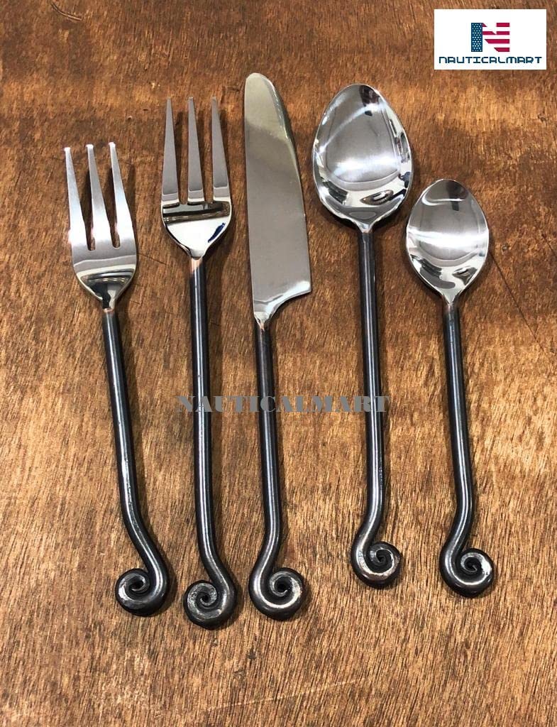 Treble Clef Flatware Set, Service for Persion (2 set)