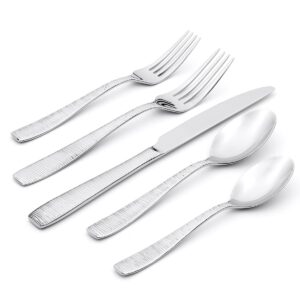 Oneida T1045020Al21 Bandera 20 Piece Fine Flatware Set, Service For 4