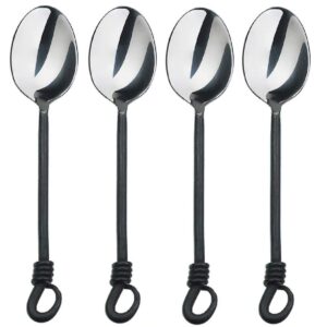 gourmet settings (gs) twist & shout 7 1/4" teaspoon (set of four)