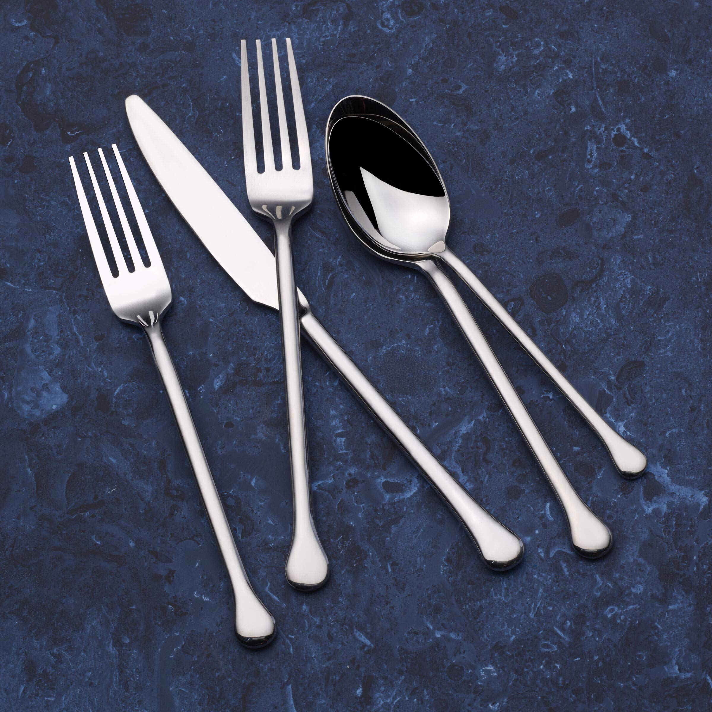 Towle Living Forged Geneva 20-Piece Flatware Set, Service For 4, Stainless Steel