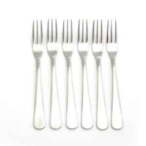 Norpro Hors D'oeuvres Forks Set of 6, Silver