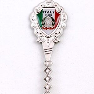 Italy Souvenir Collectible Twist Spoon 5" lpco