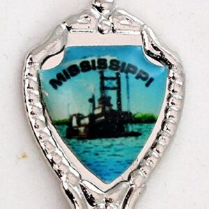 Mississippi State Souvenir Collectible Mini Spoon 3" lpco