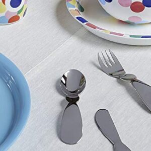 Alessi Alessini Children Cutlery Set, steel