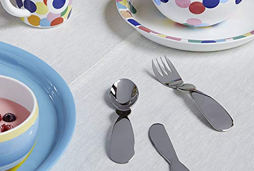 Alessi Alessini Children Cutlery Set, steel