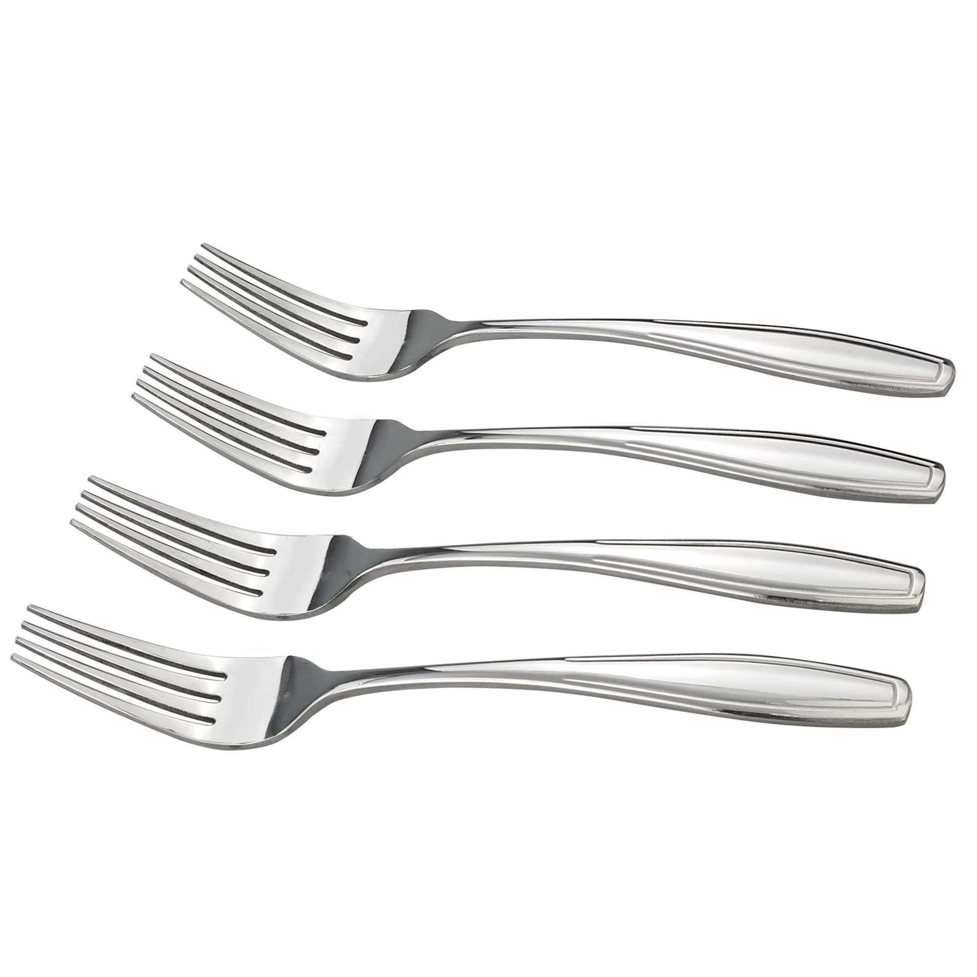 Pekky Stainless Steel Salad Forks, 7 Inch, Set of 12