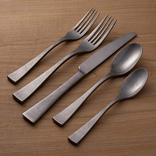 Oneida Lexia 20 Piece Fine Flatware Set, Service for 4, 18/10 Stainless Steel, Silverware Set