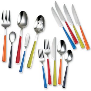 fiesta 53-pc. merengue flatware set