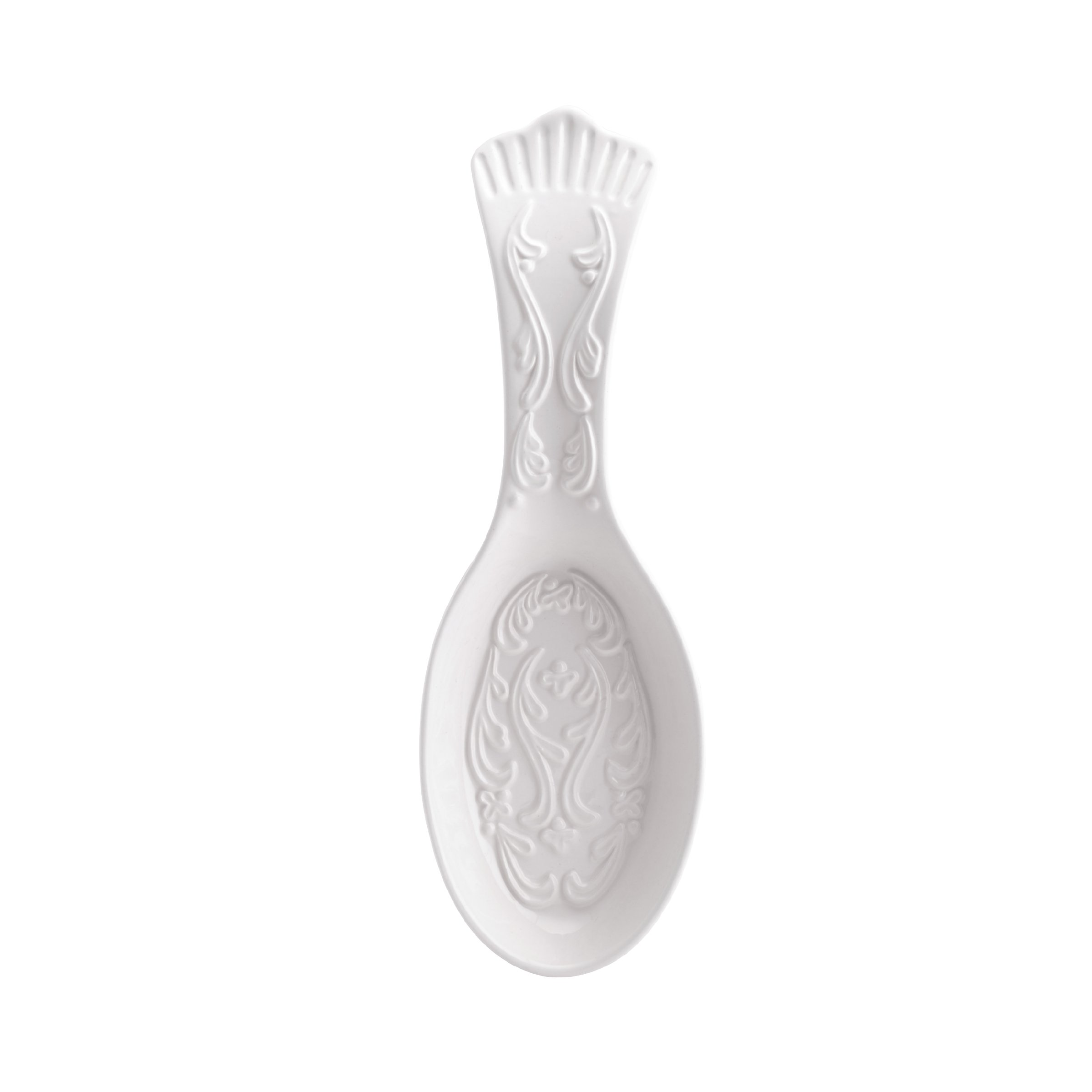 Mikasa Italian Countryside Spoon Rest, 10-Inch, White