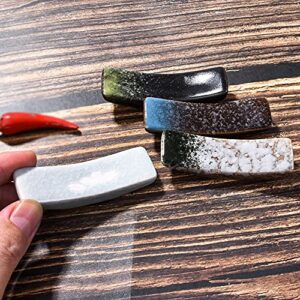 4 Pieces Japanese Chopstick Holders, Ceramic Chopstick Rest