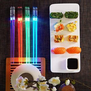 Light Up LightSaber Chopsticks, Blue Pair