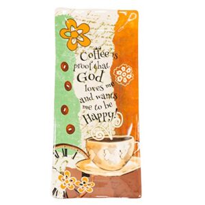 divinity boutique coffee ceramic spoon rest, multicolor