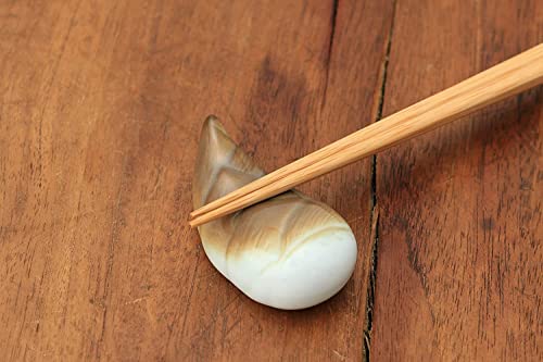 Hamamotou, 29-21 Bamboo Chopsticks Holder, Set of 2, Approx. 0.9 x 1.2 x 0.8 inches (2.2 x 3 x 2 cm)