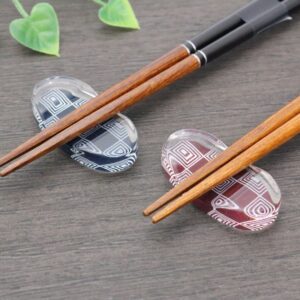 Ishida WABIYORI 60181 Tsukiyama Couple Chopsticks for Gifts, Includes Chopsticks Rest