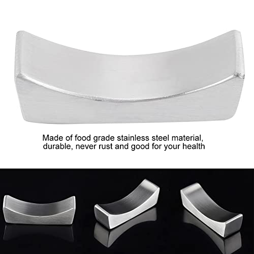 Chopsticks Rest 304 Stainless Steel Reusable China Chopsticks Holder Non Stick Chopstick Holder for Home Hotel Restaurant