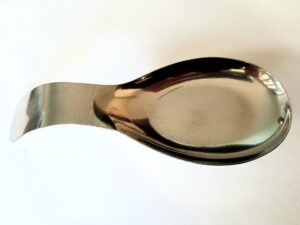 stainless steel spoon rest