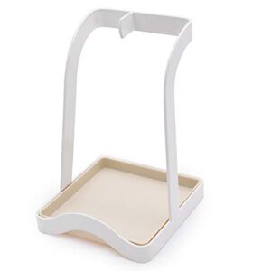 borsong lid and spoon rest, utensils lid holder spoon holder lid rest lid shelf kitchen utensils holders (spoon rest-white)