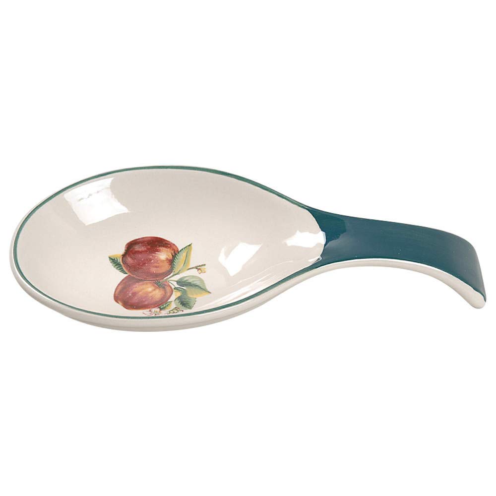 China Pearl Apples Spoon Rest Holder