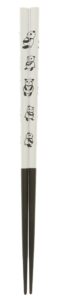 123kotobukijapanstore kotobuki translucent chopsticks with blk/wht panda poses