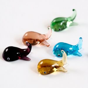 Set of 5 Cute Whale pen rest Cutlery Holder, Creative Animal Pen Chopsticks Spoon Fork Knife Holder, Home Kitchen Gifts Table Decoration