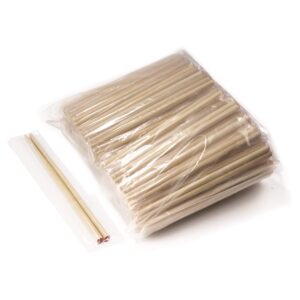 BambooMN Premium 5.9" - Mini Bamboo Chopsticks, Pocket Sized, Smaller Sized for Training, and Travel - 6 Pairs