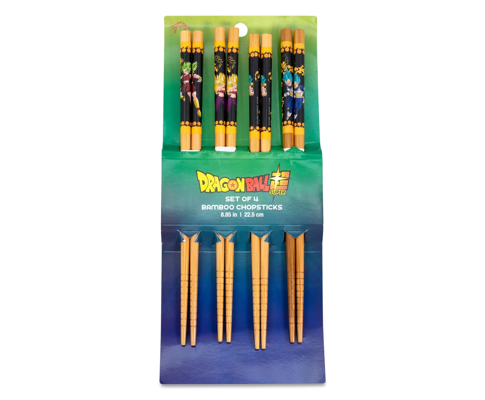 Dragon Ball Super Bamboo Chopsticks | Set of 4