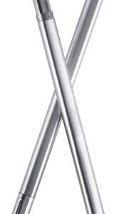 Kikkerland Collapsible Travel Chopsticks,Silver