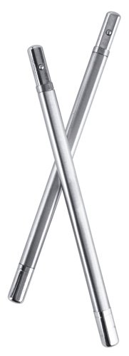 Kikkerland Collapsible Travel Chopsticks,Silver