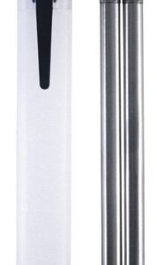 Kikkerland Collapsible Travel Chopsticks,Silver