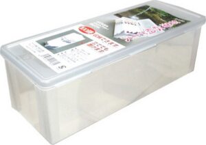 japanbargain 1962, japanese chopsticks storage container box holds 100 pair disposable chopsticks, made in japan