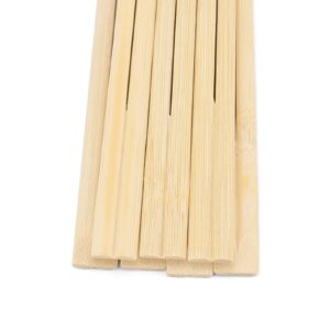 MANCHAP 500 Pairs 8 Inch Chopsticks, 20cm Individually Clear Packaged Bamboo Chopsticks, Chinese Chop sticks Natural Bamboo Chopstick Bulk for Eating, Catering, Takeaway