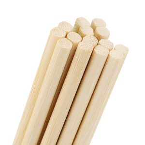 MANCHAP 500 Pairs 8 Inch Chopsticks, 20cm Individually Clear Packaged Bamboo Chopsticks, Chinese Chop sticks Natural Bamboo Chopstick Bulk for Eating, Catering, Takeaway