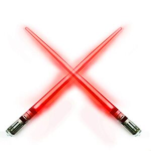 chopsabers lightsaber led light up chopsticks (1-pair, red)